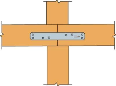 SIMPSON STRONG TIE TV849826 ST9 Strap Tie - Walmart.com