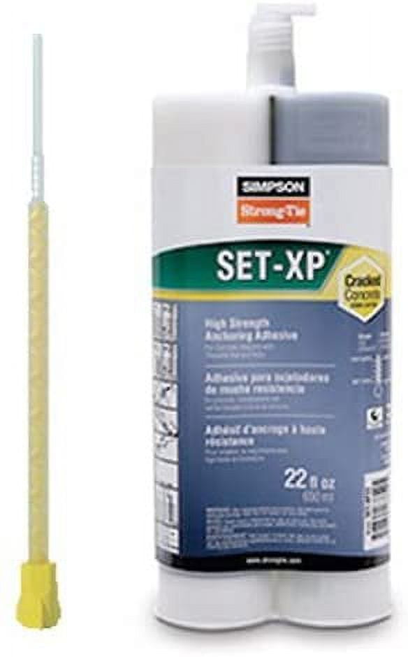 SIMPSON STRONG TIE UF2021 22Oz Set-Xp Epoxy Adh - Walmart.com