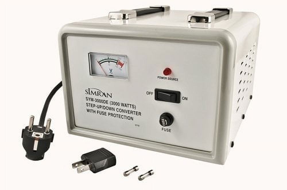 SIMRAN SYM 3000 - DELUXE 3000 WATTS 110/240V STEP UP AND STEP DOWN ...