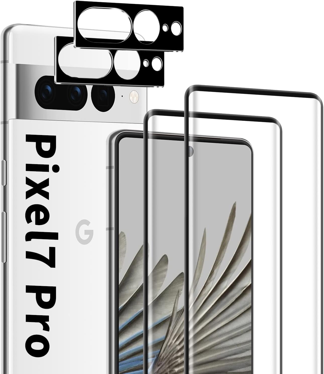 SINBEE [2+2 Pack] for Google Pixel 7 Pro Screen Protector and Camera ...