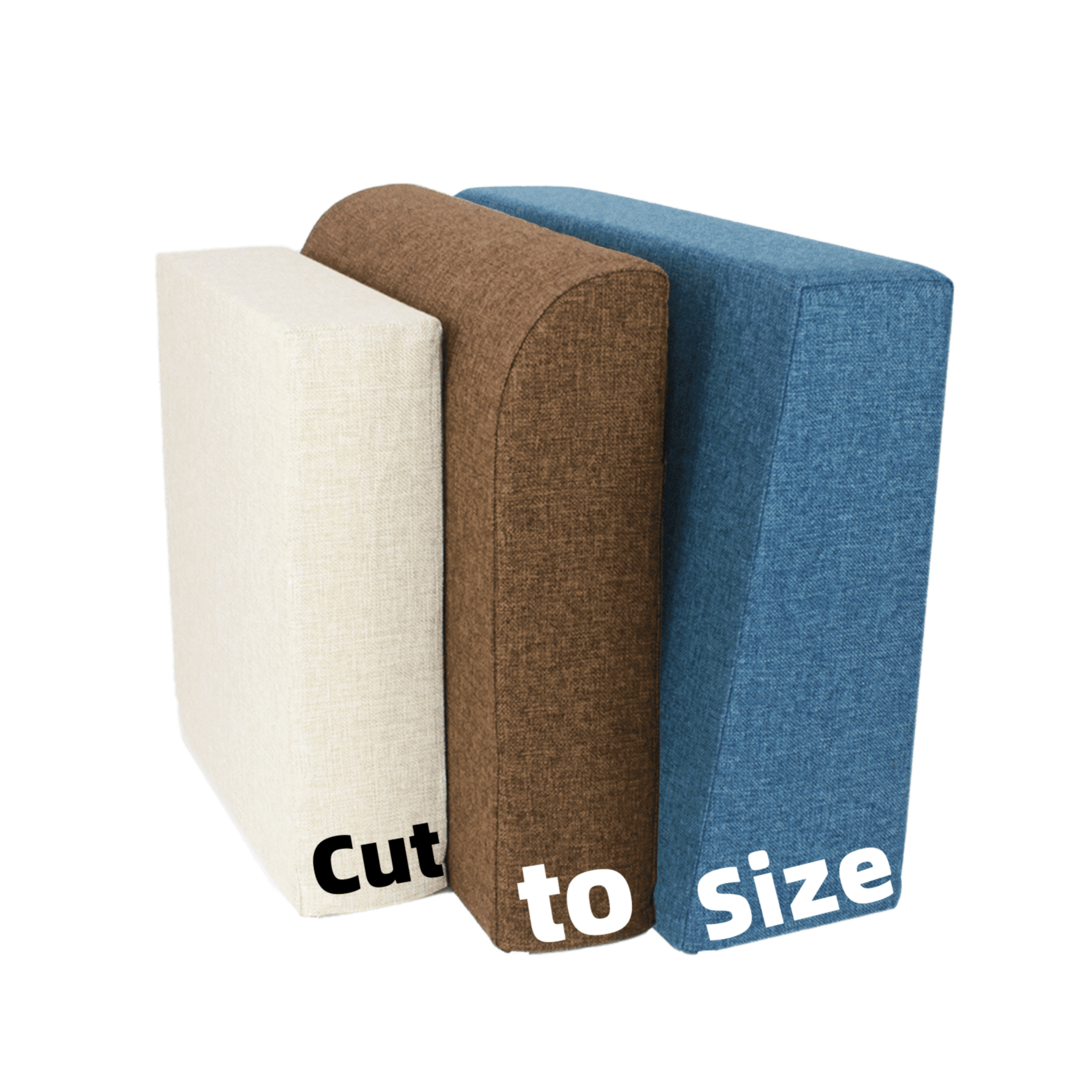 SINCERA Custom Back Cushion Replacement Indoor Outdoor, Personalized Backrest Pillows for Lumbar ...