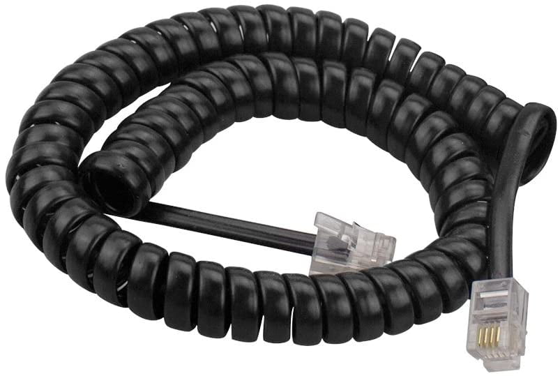 SINCODA 5 Pack 6Ft Uncoild /1.1 FT Modular Coiled Telephone Handset ...