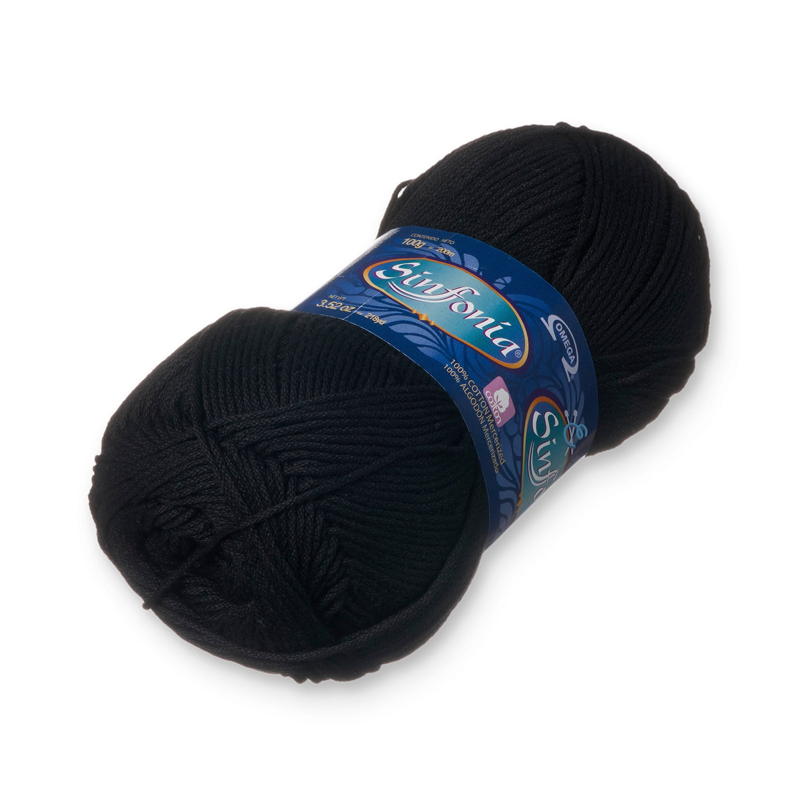 SINFONIA [100grs] by Omega - Elegant Fine 100% Mercerized Cotton Yarn ...