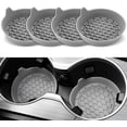 SINGARO Car Cup Holder Coaster, Silicone Cup Holder Insert, Universal ...