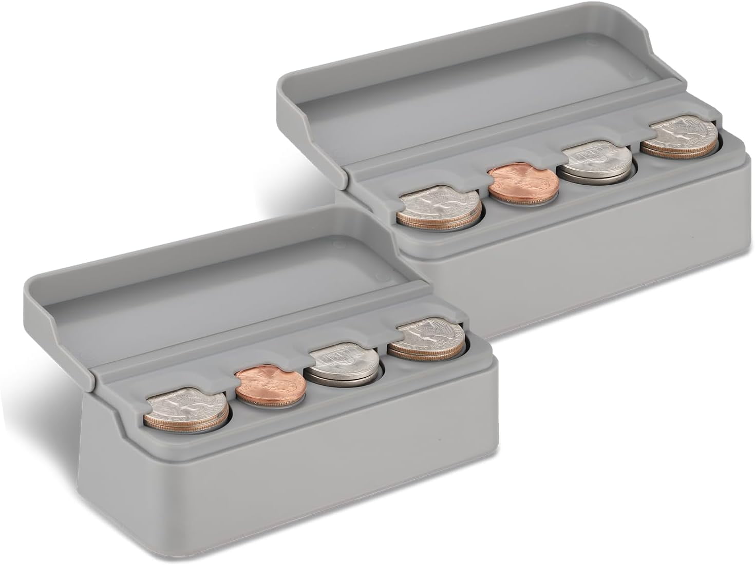 SINGARO Coin Holder for Car, Coin Change Organizer Compatible with ...