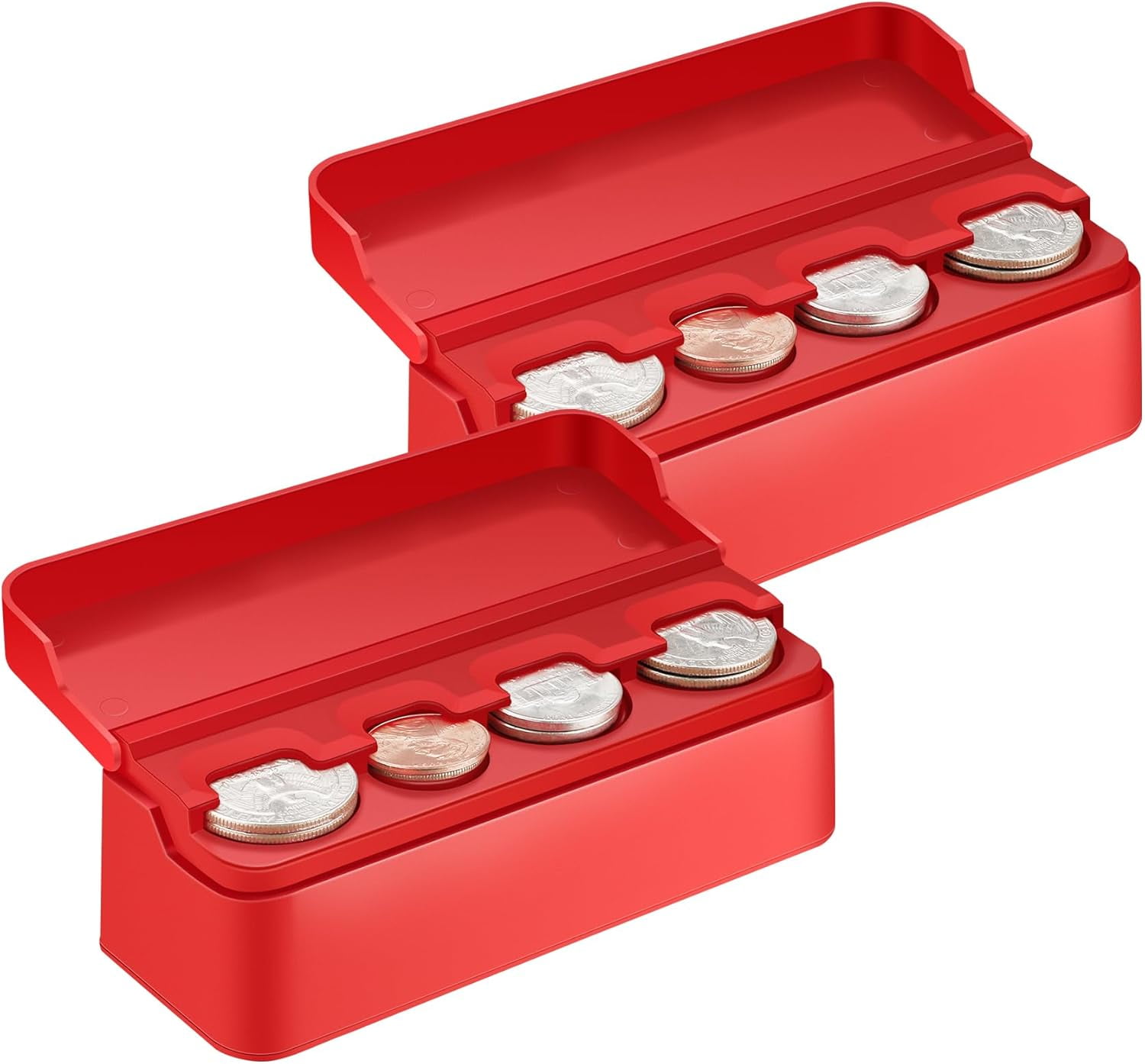 SINGARO Coin Holder for Car, Coin Change Organizer Compatible with ...