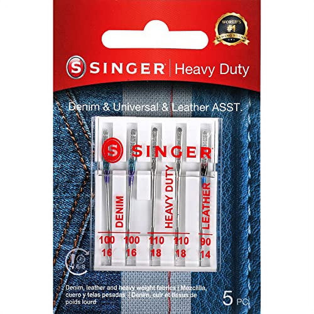 SINGER 04801 Universal Heavy .. Duty Machine Needles -2 .. Pack ...