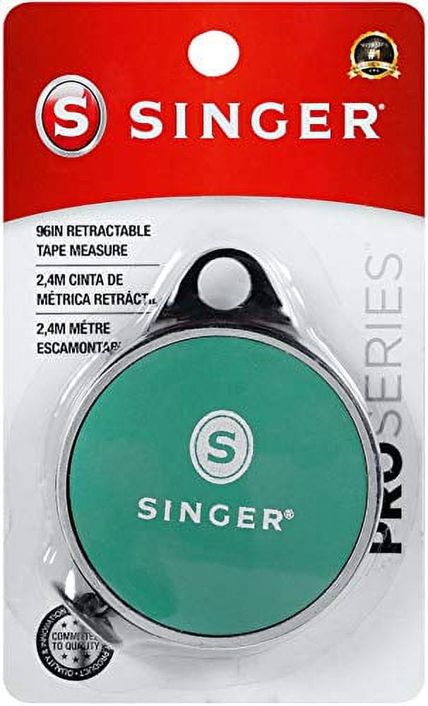 SINGER 50003 ProSeries Retractable Tape Measure, 96-Inch , Teal ...