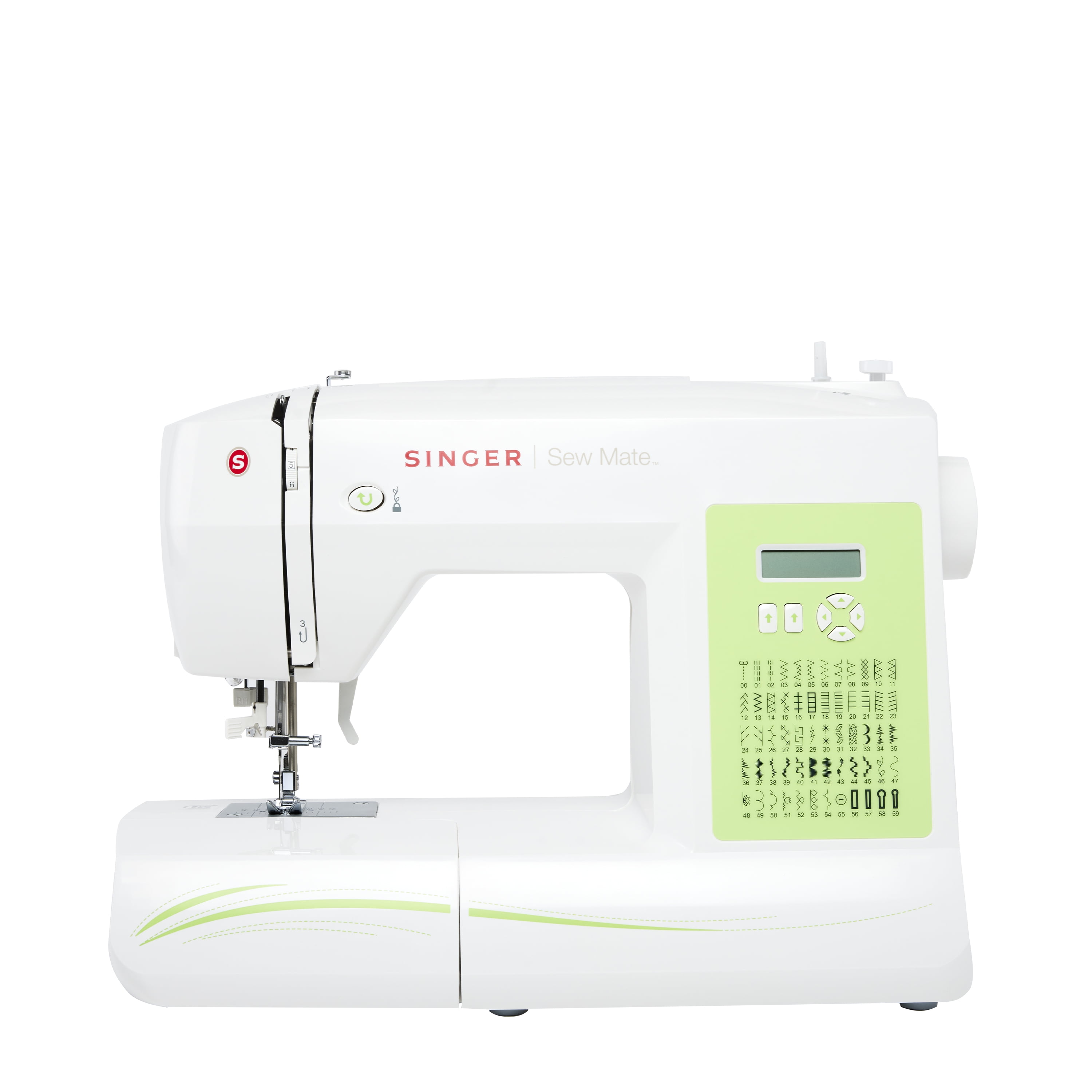 SINGER® 5400 Sew Mate Computerized Sewing Machine with 154 Stitch ...