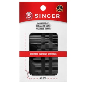 SINGER Hand Needle Compact, 25 Assorted Needles, Darners, Sharps ...
