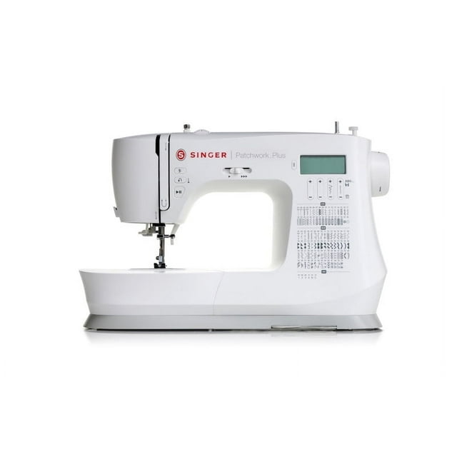 SINGER® C5980Q Patchwork™ Plus Sewing Machine | 417 Stitch Applications | Built-In Lettering ...