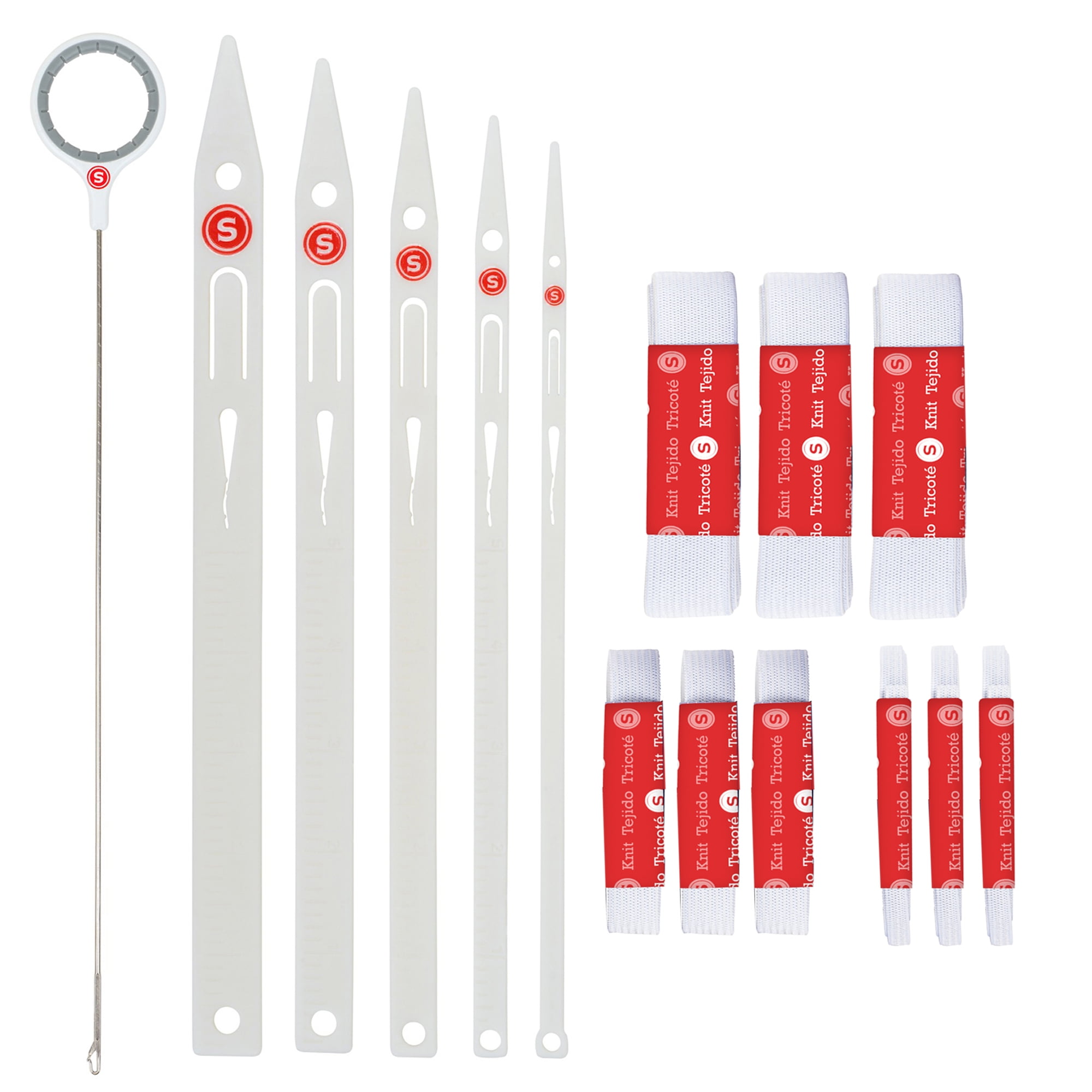 SINGER Drawstring Threader and Sewing Loop Turner Tool Set with 9 Piece ...