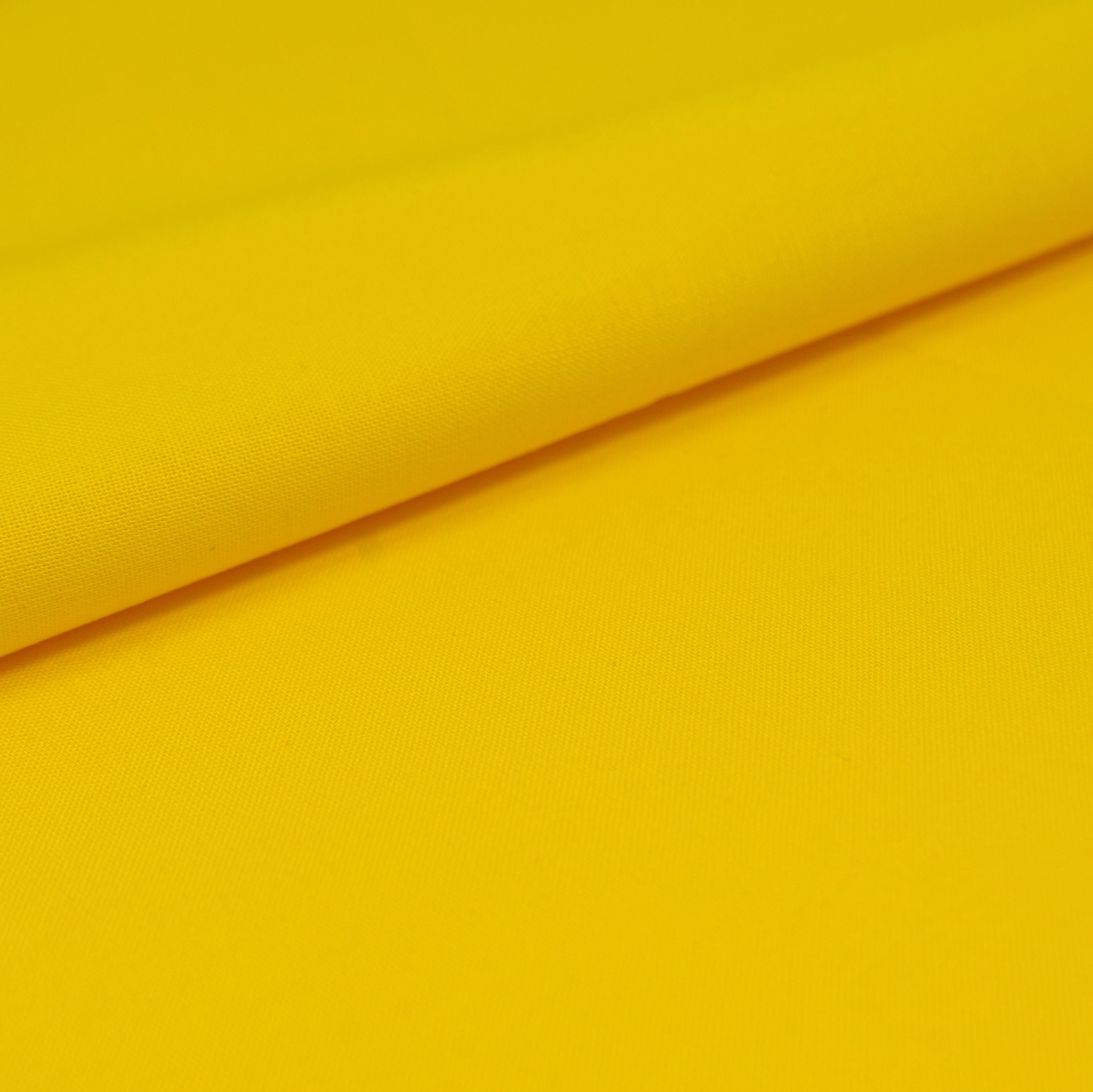 SINGER Fabric, 100% Cotton Solid, Craft Quilting Fabric, Vibrant Yellow ...