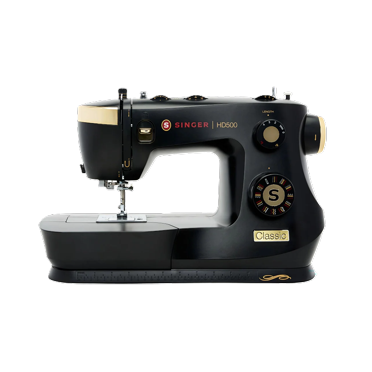 SINGER® HD500 Classic Sewing Machine, Black & Gold - Walmart.com