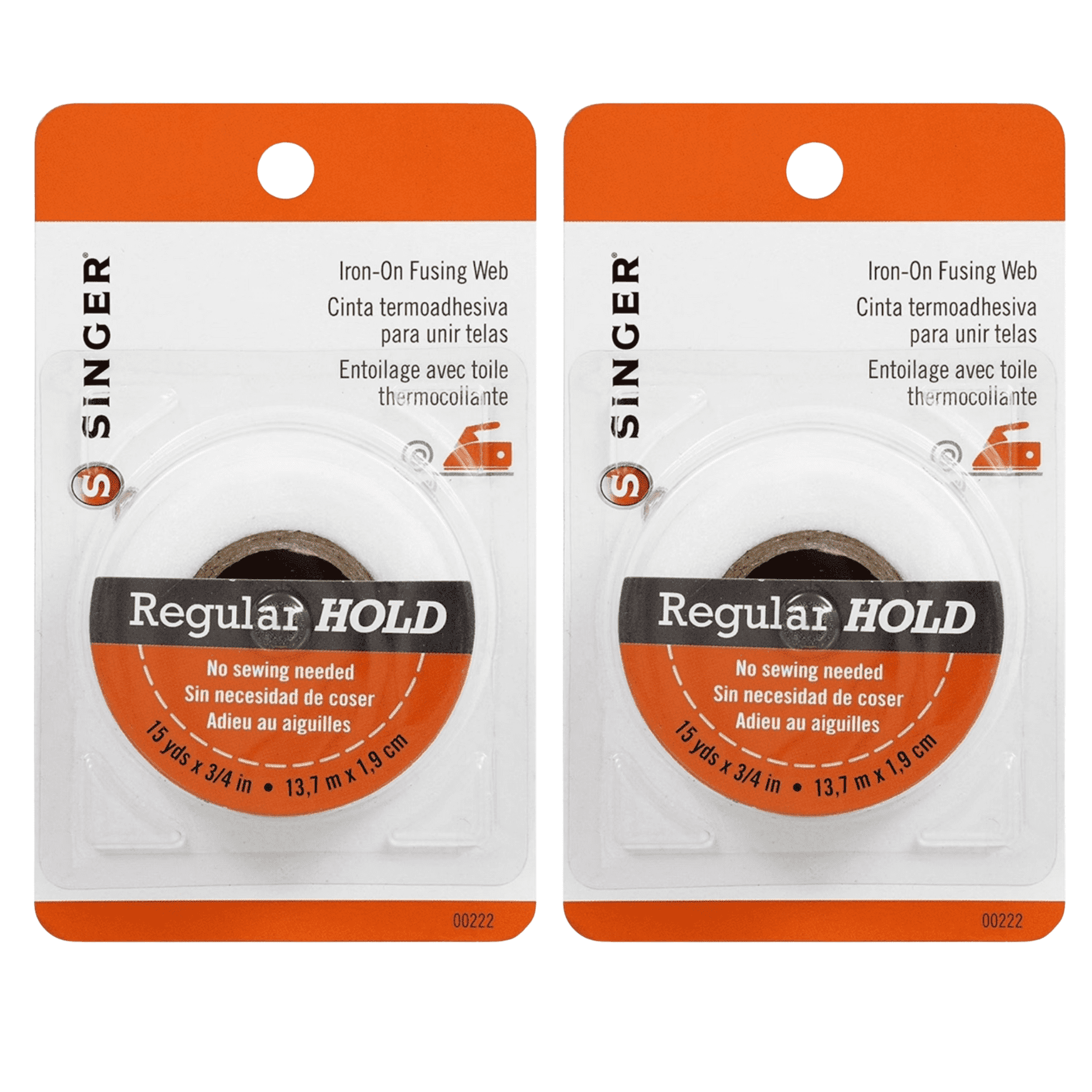 SINGER Iron-On Fusing Web Sewing Repair Tape by Dyno Merchandise, 2 ...