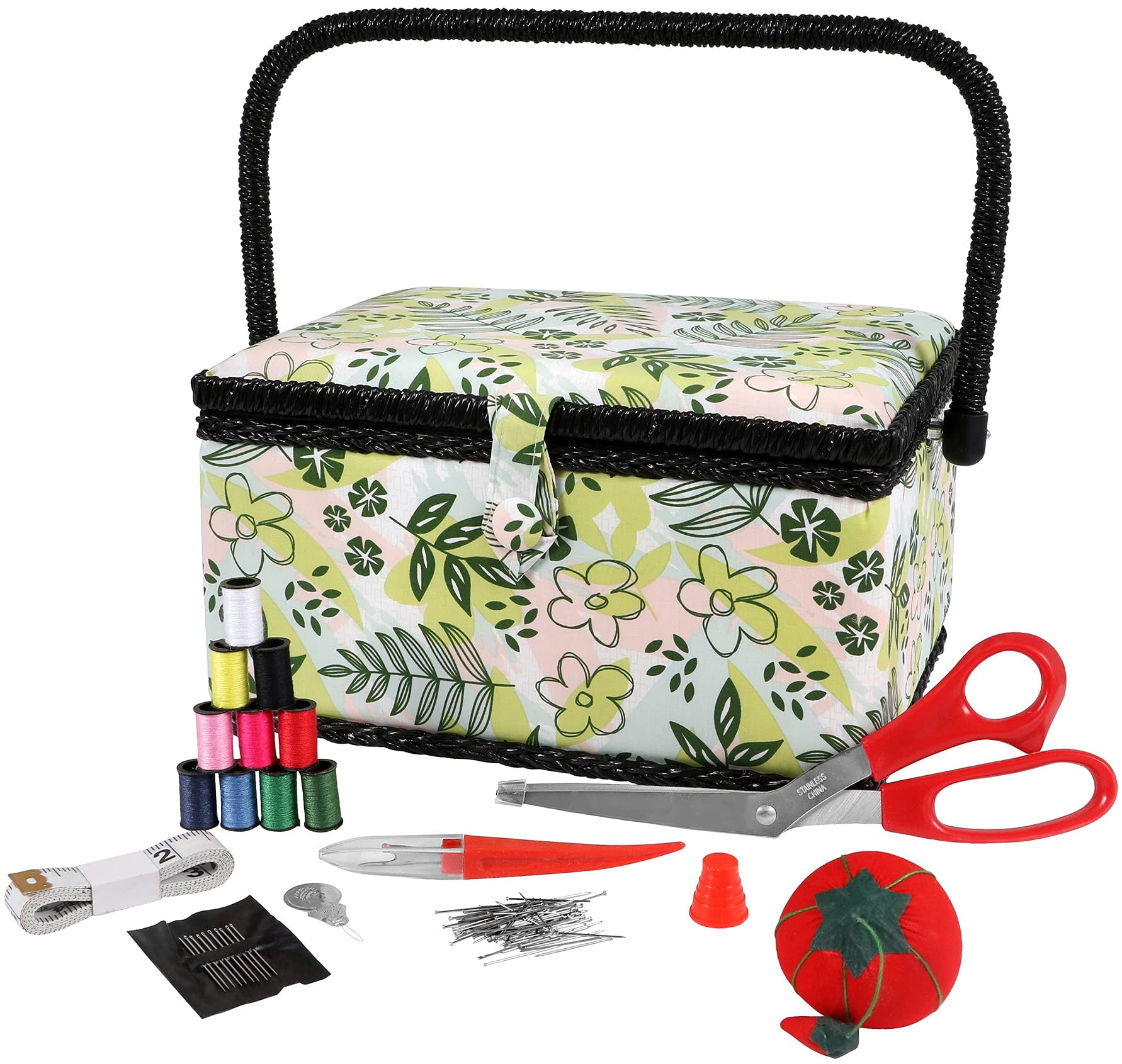 Customer reviews for SINGER Large Sewing Basket Kit 127pcs-Nature's ...