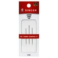 SINGER Leather Steel Hand Sewing Needles, Sizes 3 to 7, 3 Pieces for ...