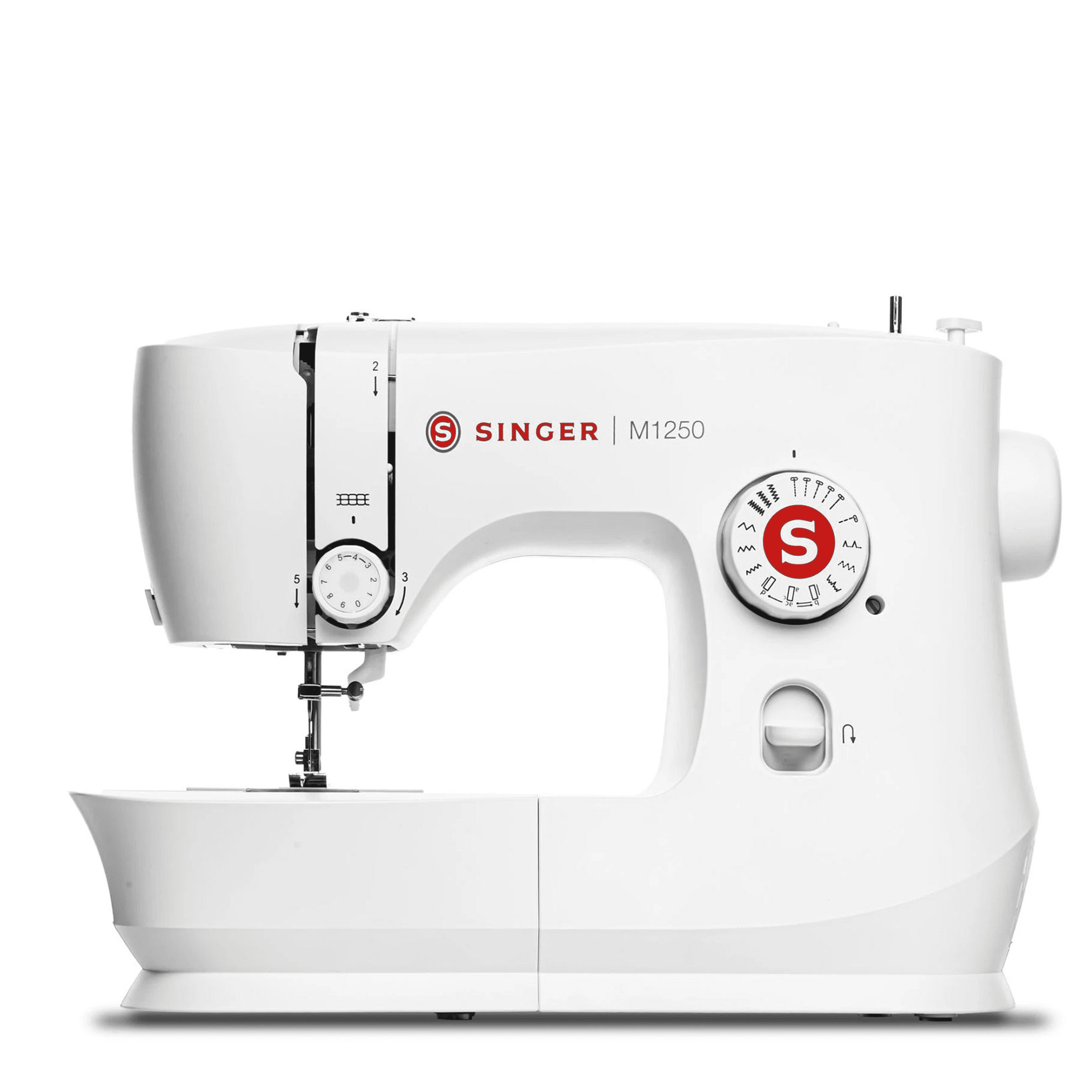 SINGER® M1250 Mechanical Sewing Machine with 45 Stitch Applications ...