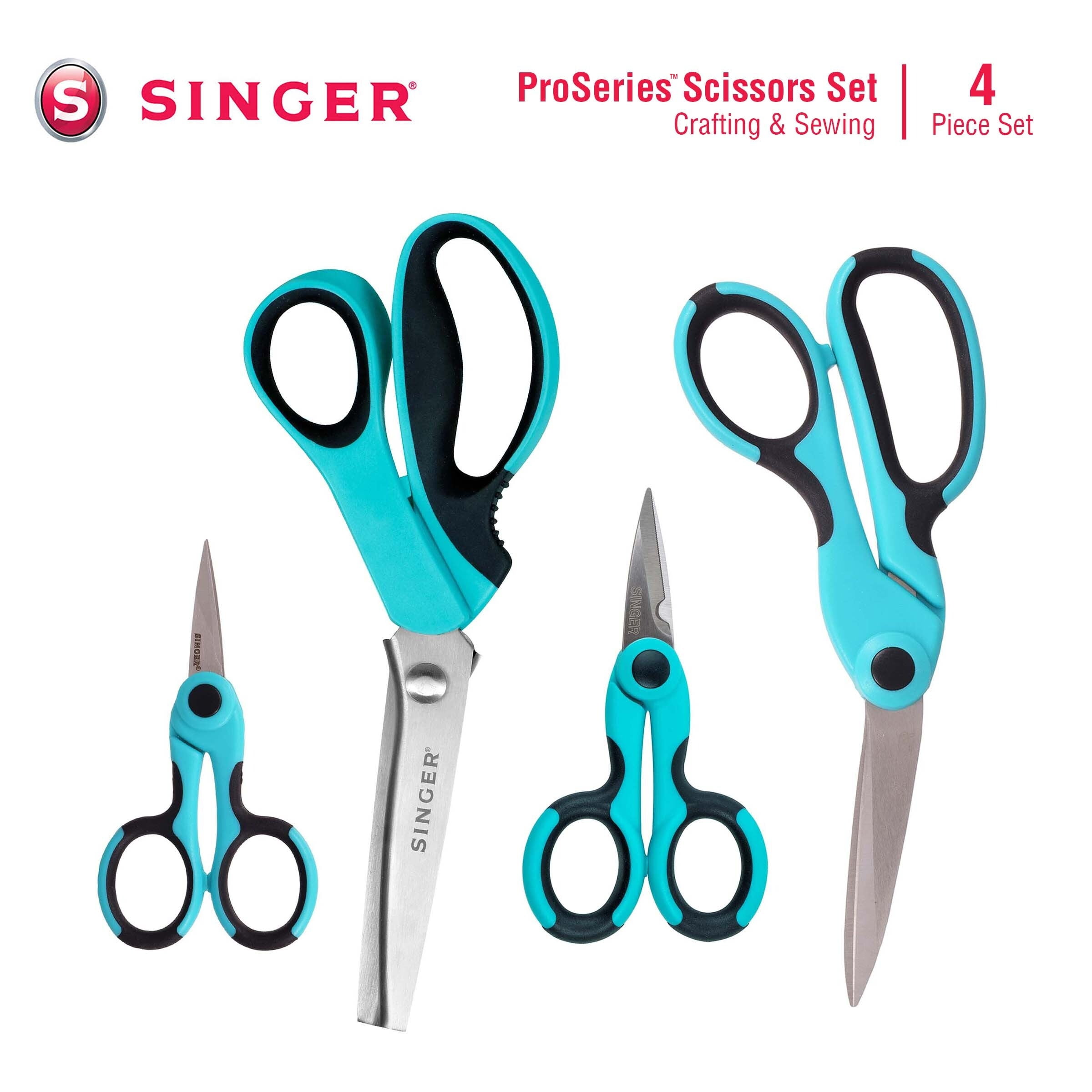 SINGER ProSeries Essential Scissors Set, 4pk - Walmart.com