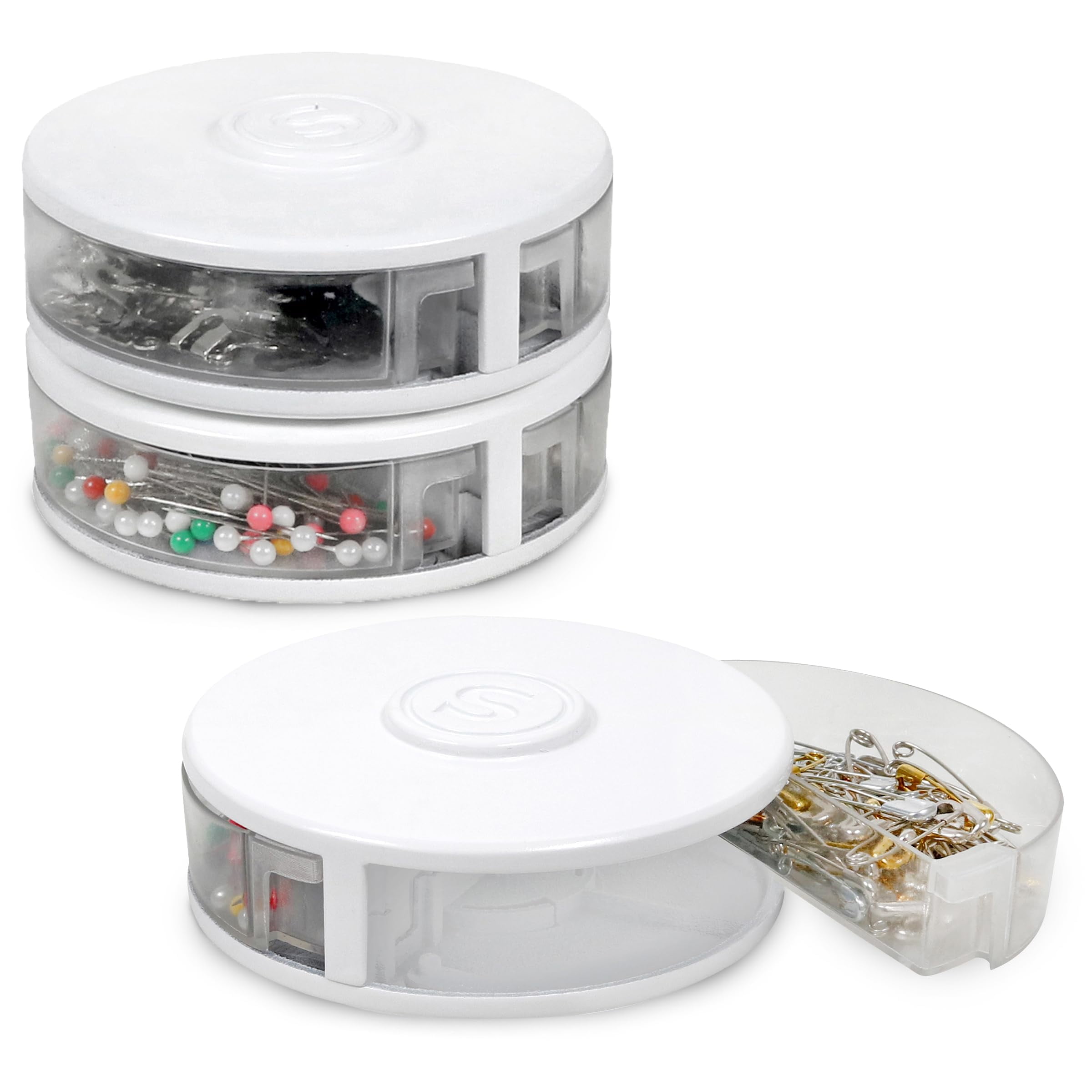 SINGER Small NotionsTRDN Organizer - Clear Plastic Organizer for Sewing ...