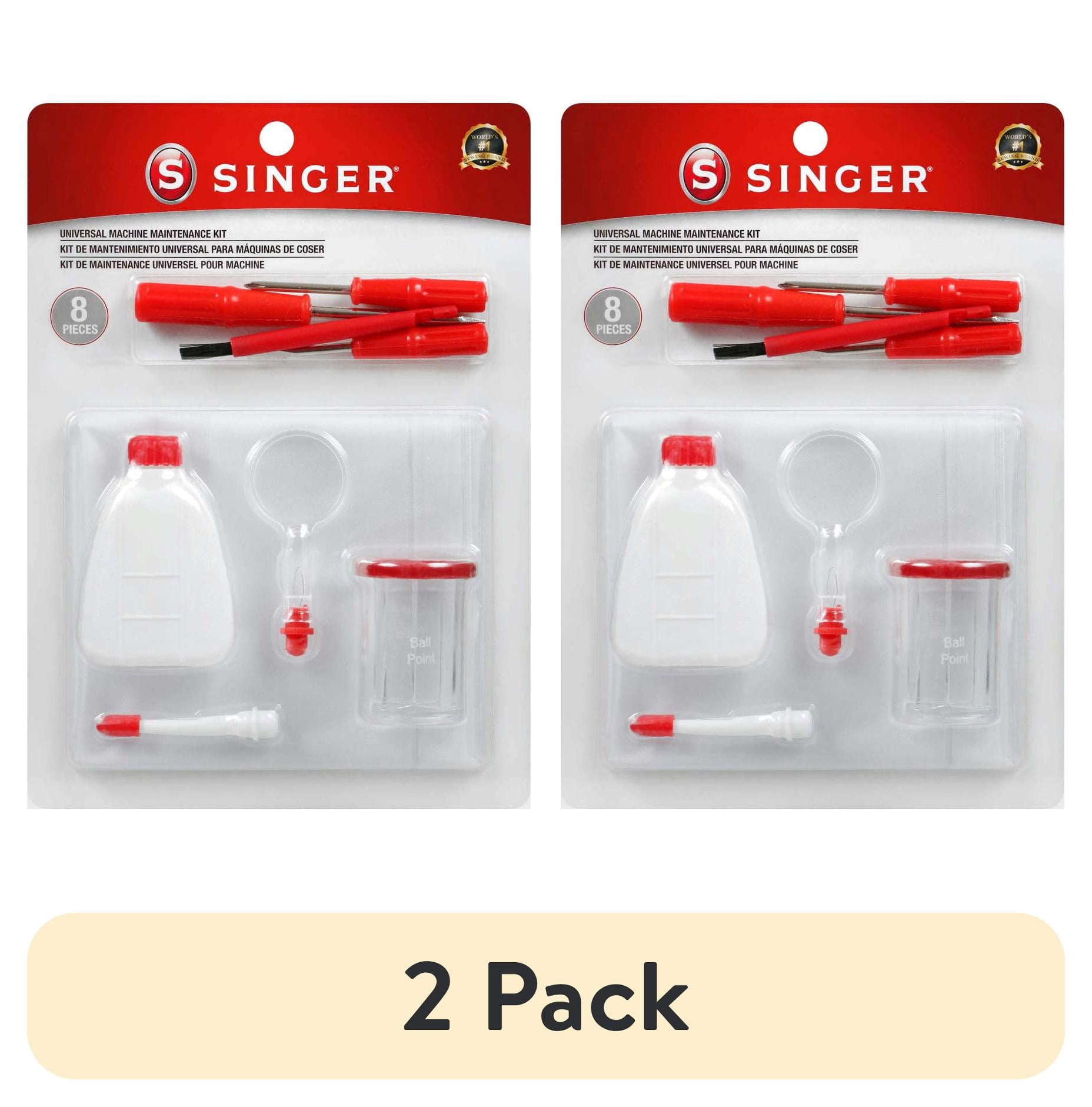 (2 pack) SINGER Universal Machine Maintenance Kit, 8 Pieces - Walmart.com