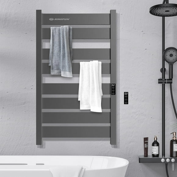 Heated Towel Rack in Bathroom Hardware - Walmart.com