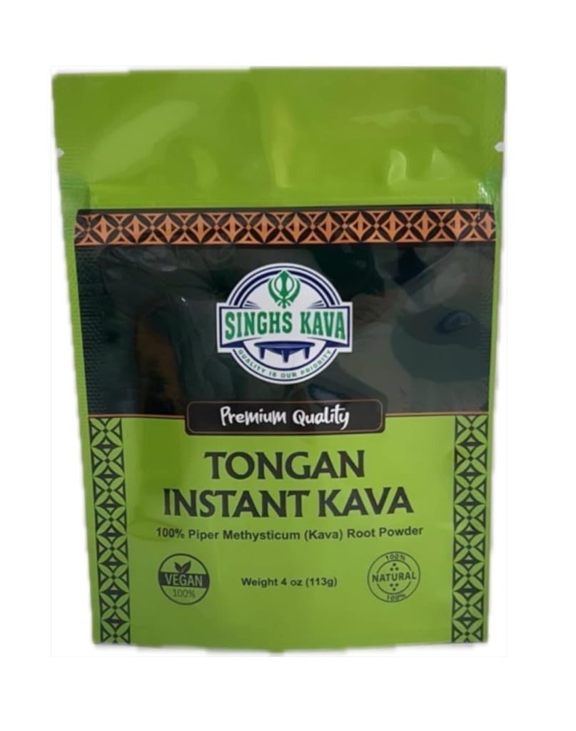 SINGHS Micronized Instant Kava Powder - Tongan Kava, 4 Ounce - Walmart.com