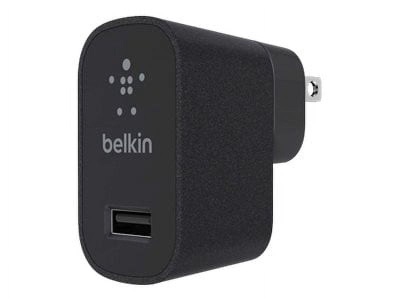 SINGLE MICRO WALL CHARGER,UNIVERSAL,5V,2.4A,BLACK - Walmart Business ...