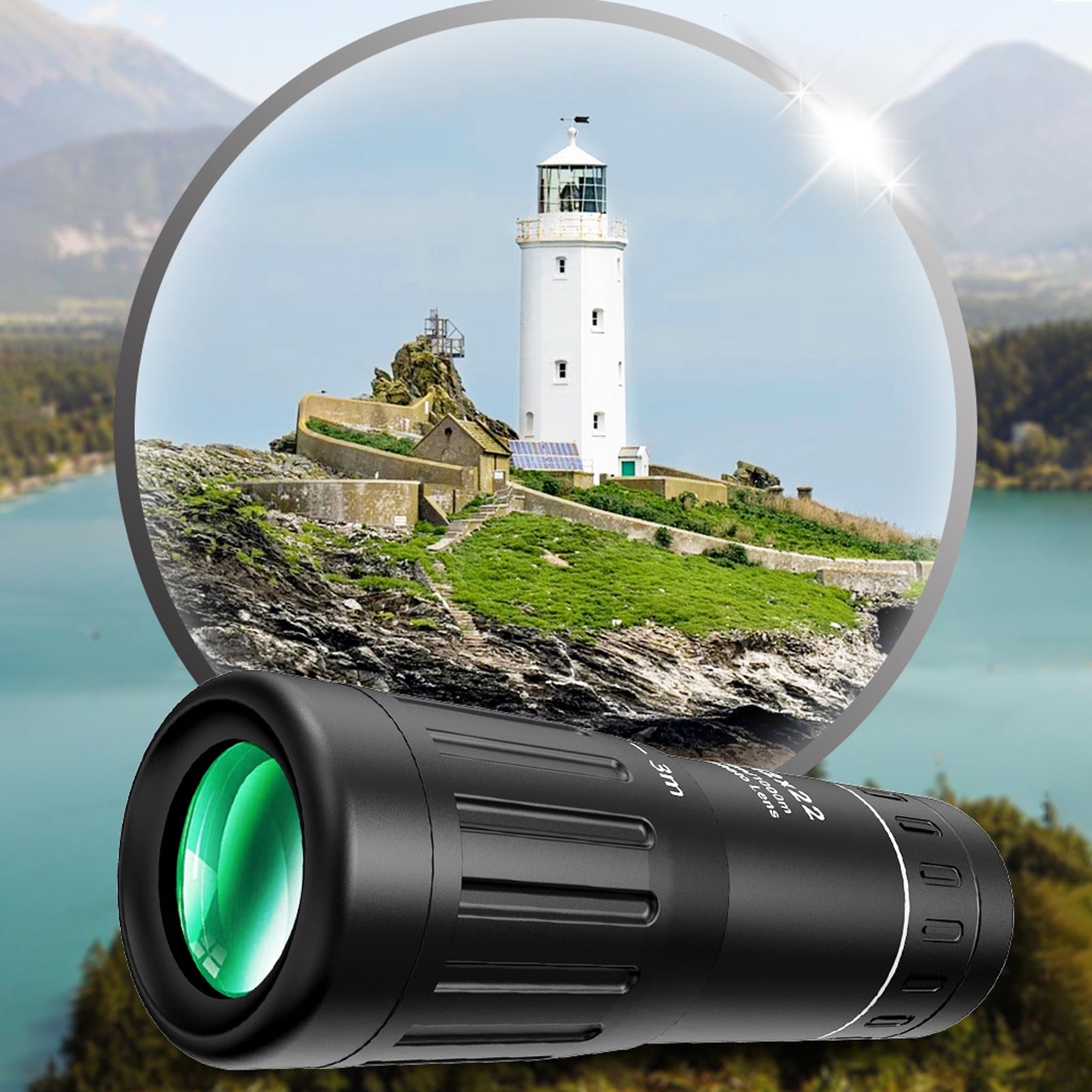 Savings SINIMOKO 12 X Single Tube Telescope Position Distance Measuring ...