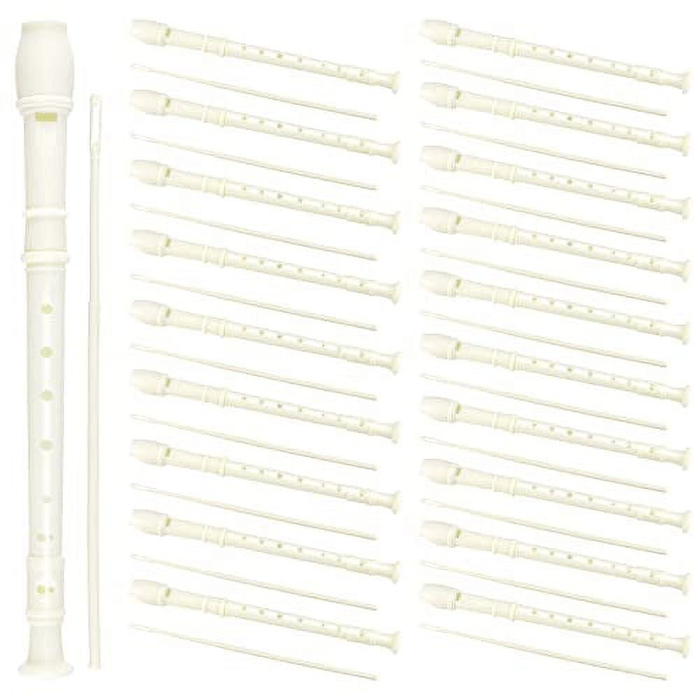 SINJEUN 20 Pack 8 Hole Soprano Recorders, Plastic Descant Flute German ...