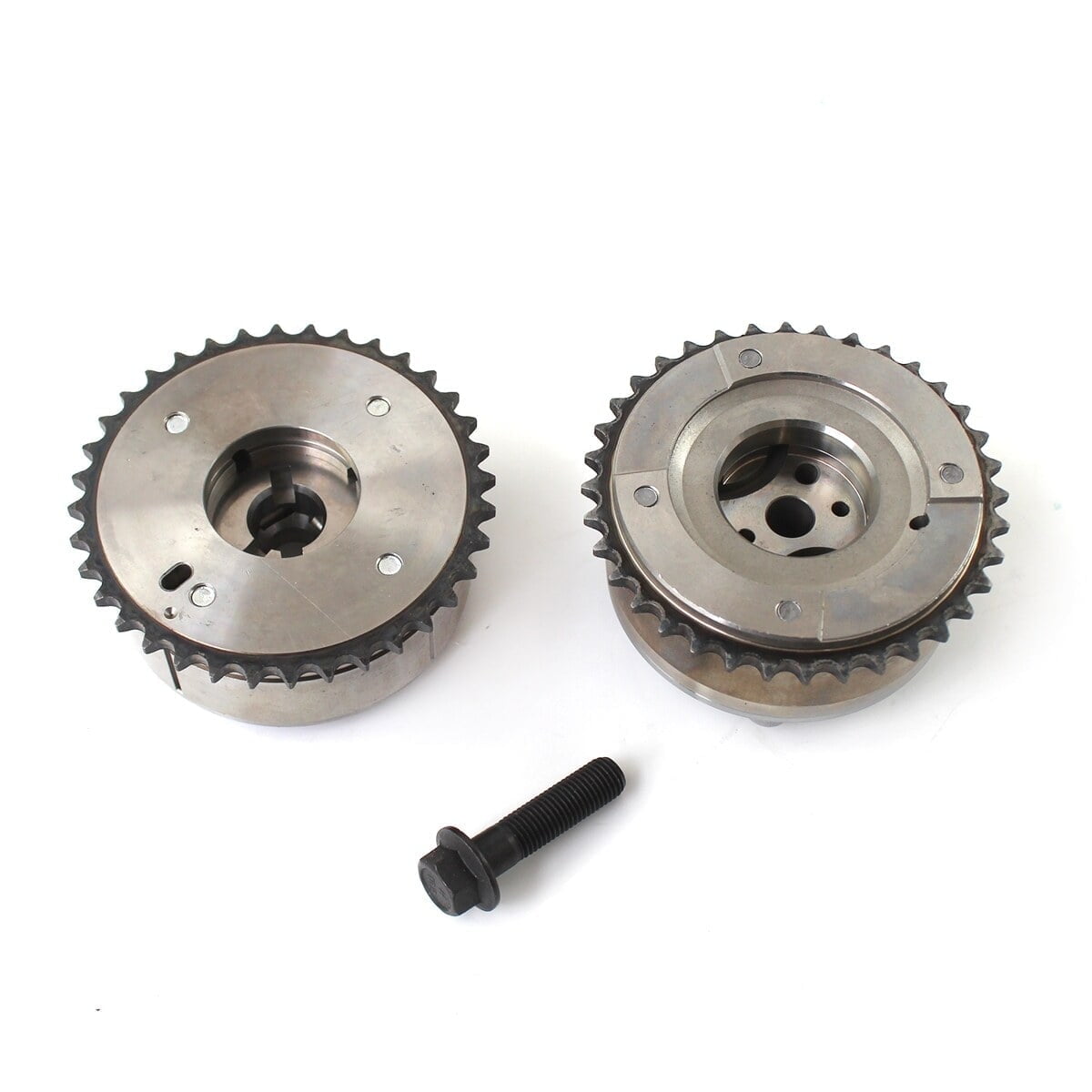 SINOCMP 2Pcs Camshaft Adjuster Gear, VVT Timing Camshaft Gear Fits for ...