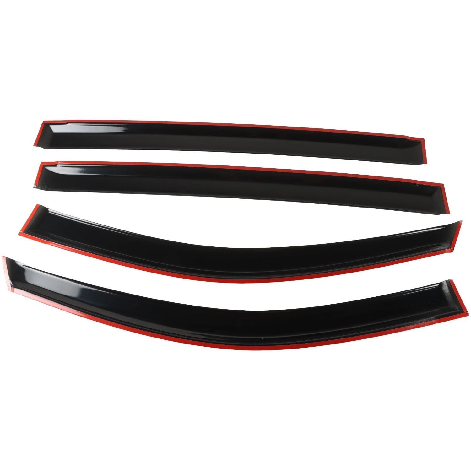 SINOCMP 4PCS Window Sun Rain Visors Wind Guard for 2008-2016 Chrysler ...
