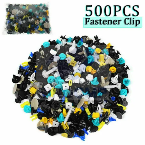 SINOCMP 500pcs Auto Car Bumper Clips Fender Trim Push Pin Rivet ...