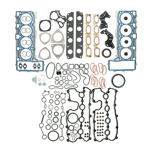 SINOCMP BVJ Engine Overhaul Cylinder Gasket Seals Kit for Audi S5 A8 Q7 ...