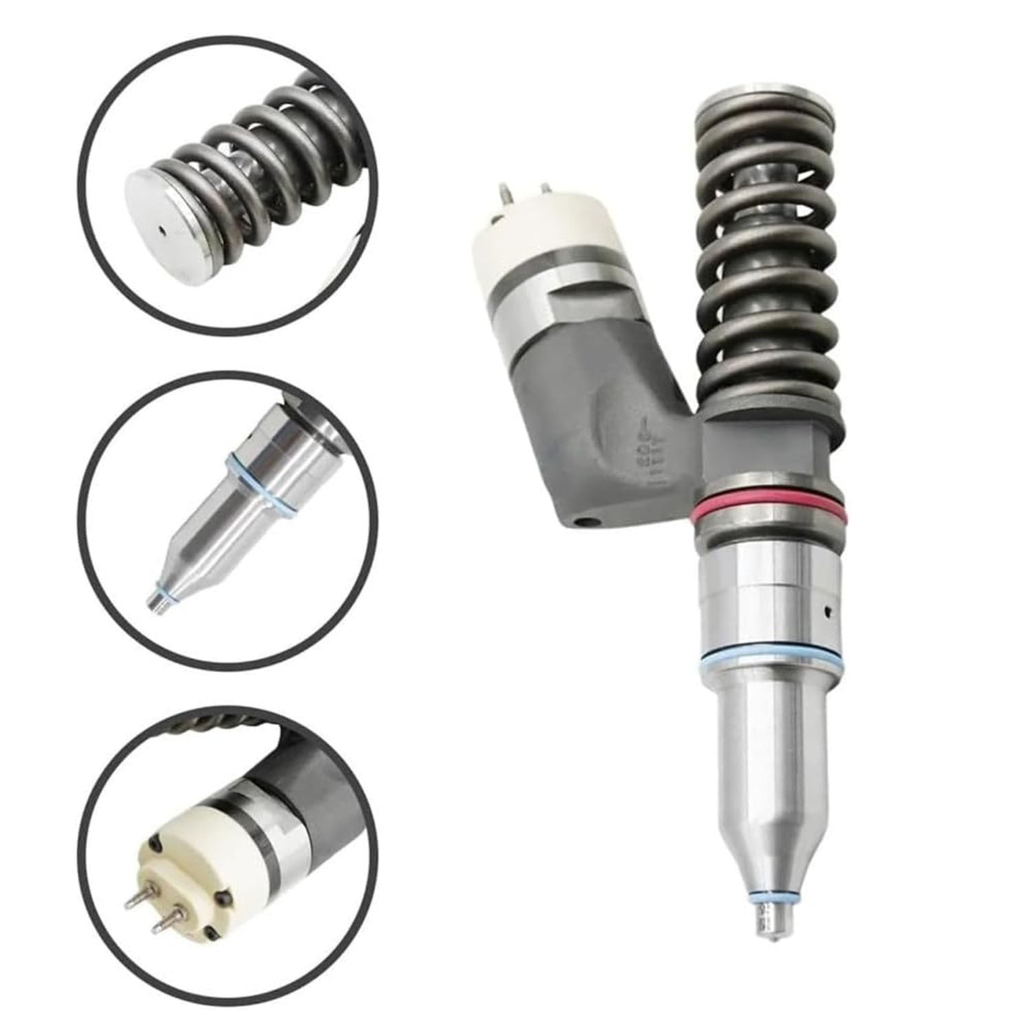 SINOCMP Fuel Injector 244-7716 2447716 Fits for Caterpillar CAT C15 C18 ...