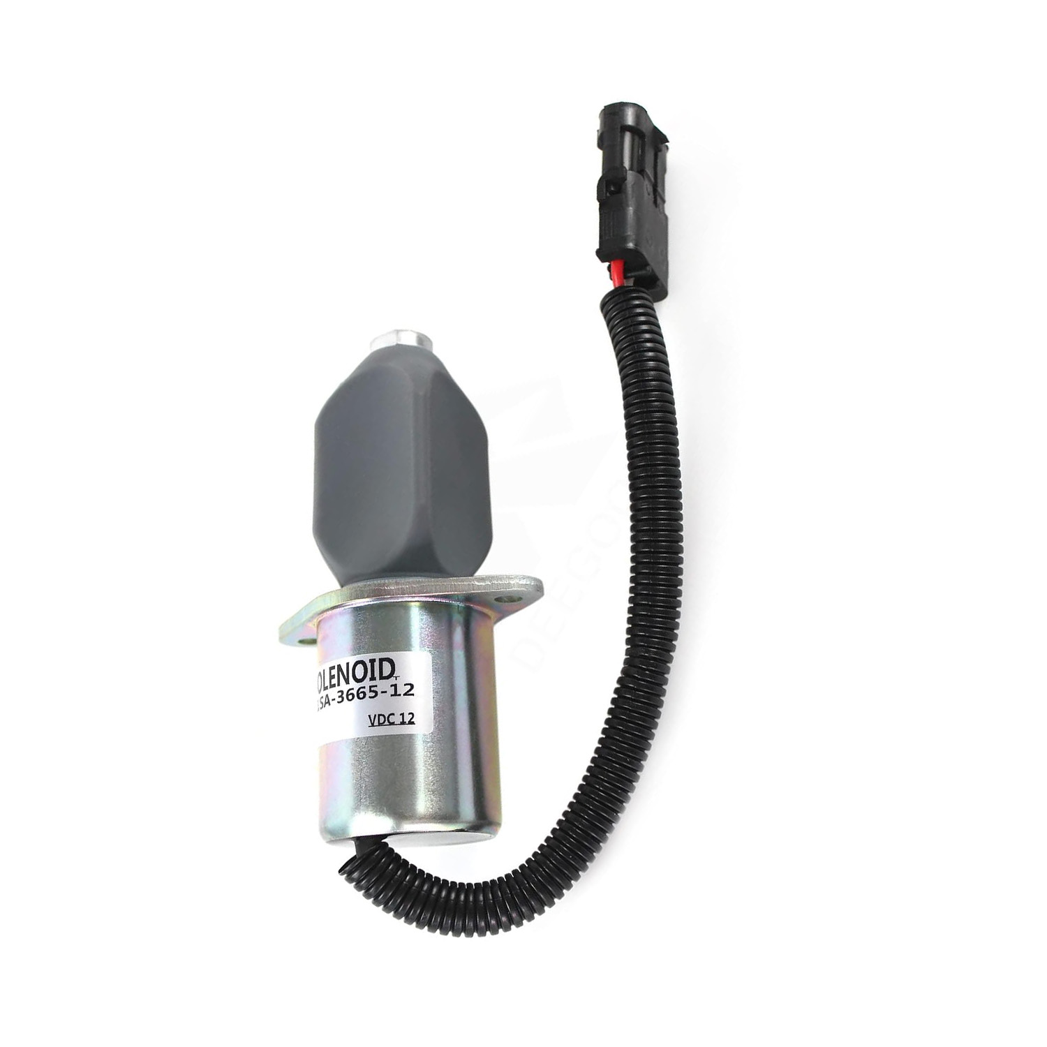 SINOCMP Fuel Shut Off Solenoid 3919422 3934972 SA-3665-12 SA-4754-12 ...