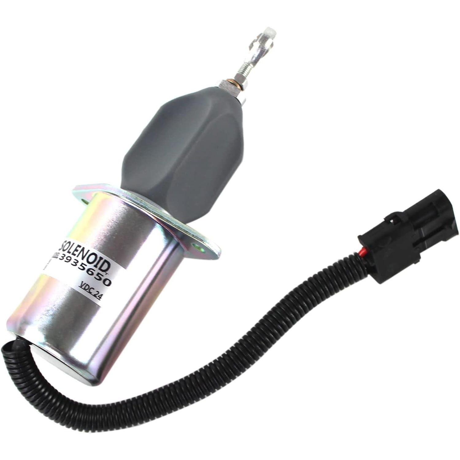 SINOCMP Fuel Shut Off Solenoid 3935650 SA-4764-24 3935649 Fits for ...