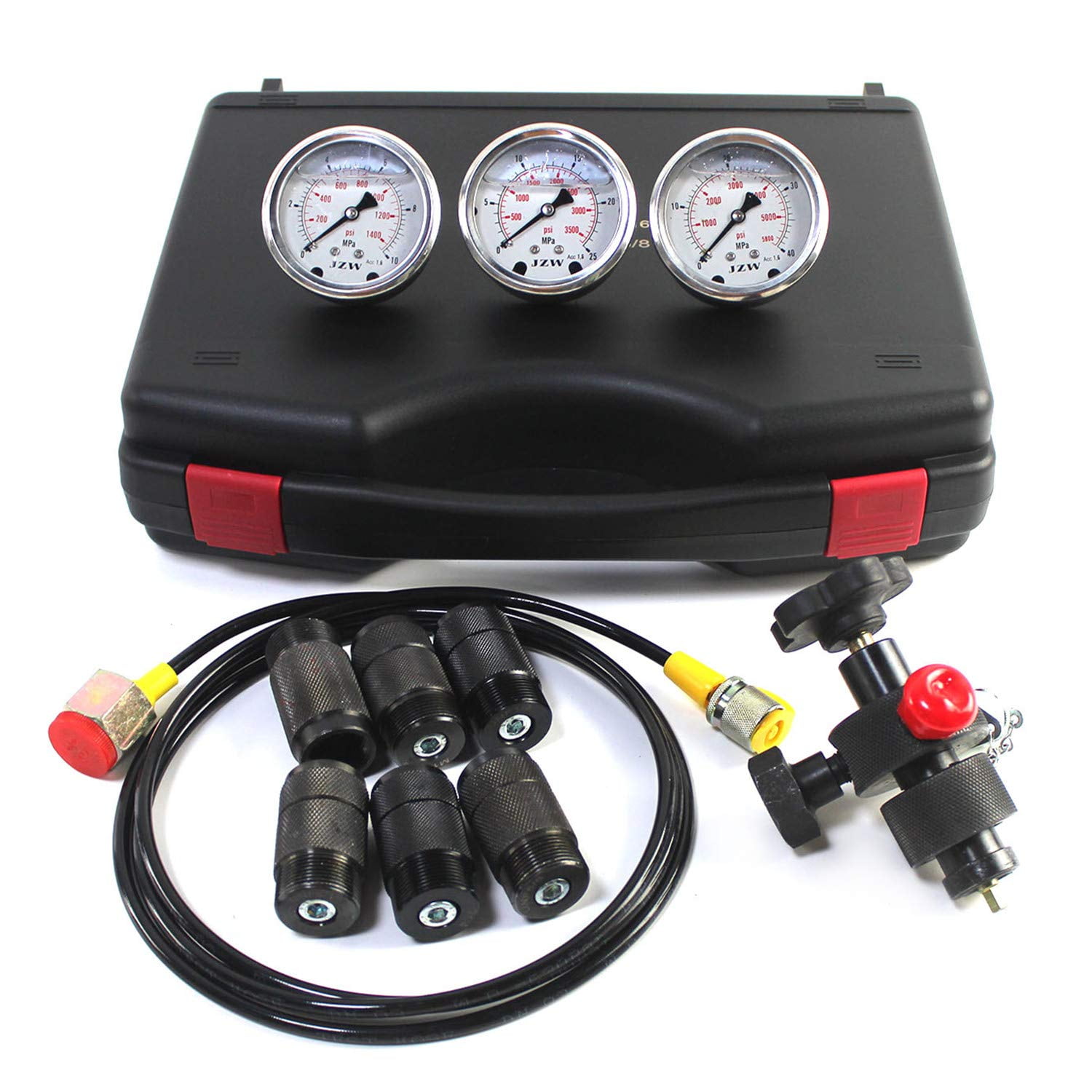 SINOCMP Hydraulic Test Kit: Nitrogen Accumulator Charging System ...
