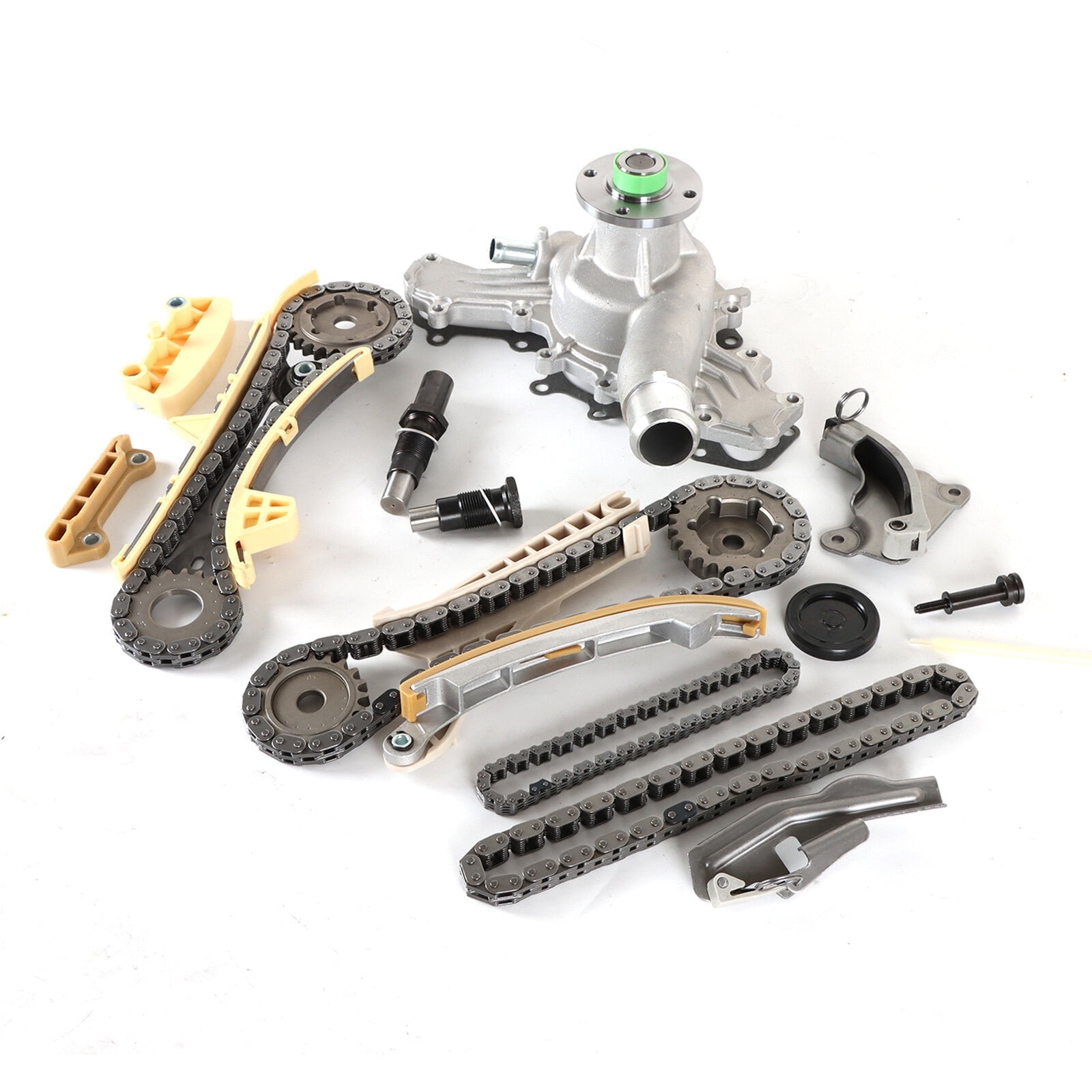 SINOCMP Timing Chain Kit - with Gears & Water Pump Kit Fits for Ford ...