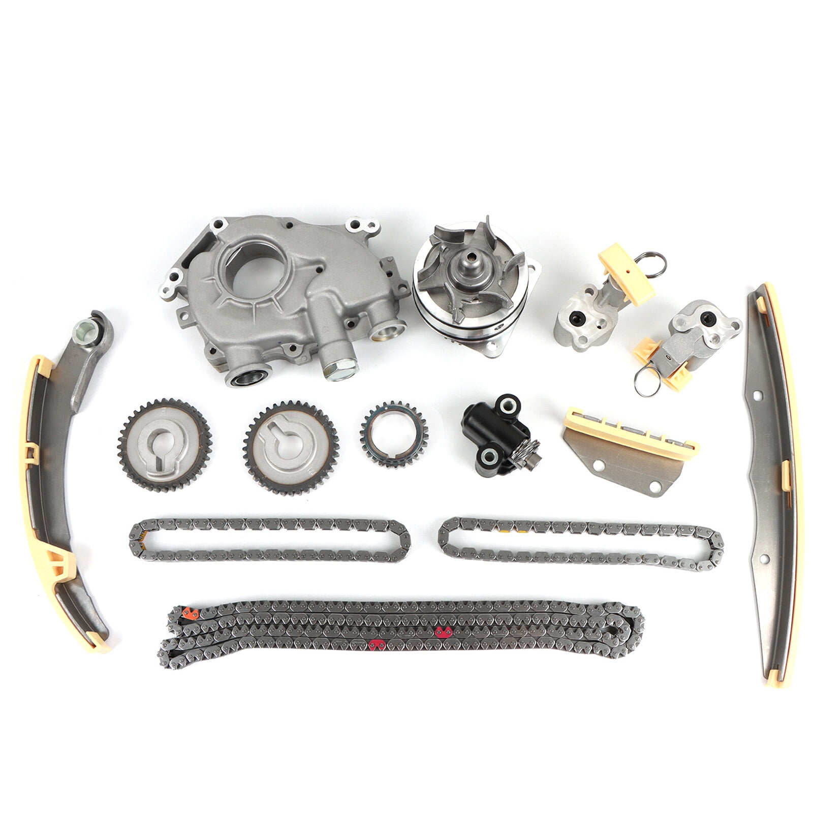 SINOCMP Timing Chain Kit - with Gears & Water Pump Fits for Nissan 2005 ...