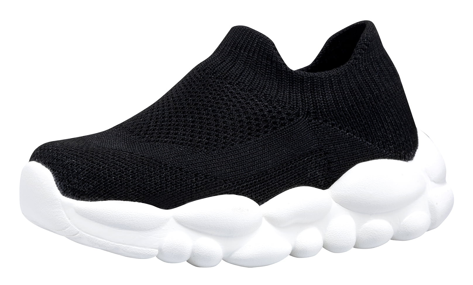 Sinosky SINOSKY Unisex Kids Comfortable Slip-On Sneakers, Lightweight Black, 5-12 - Walmart.com