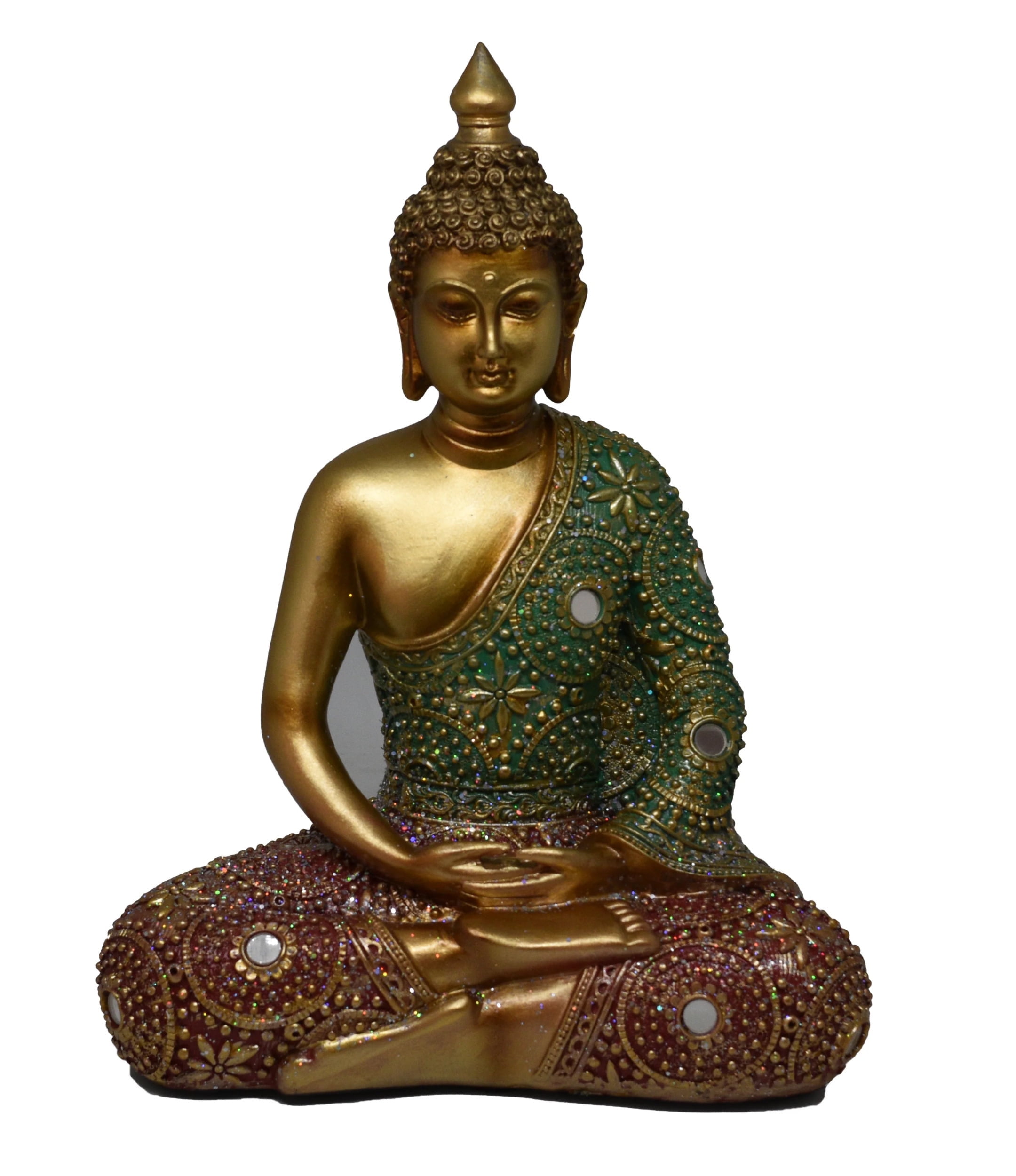 SINT Zen Buddha Spiritual Sculpture - Walmart.com