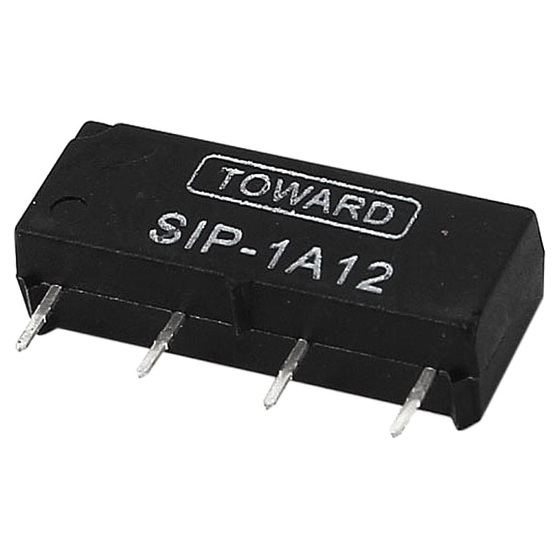 SIP-1A12 Model 4 Pin Dry Reed Relay DC 12V 1A for Fax Machine - Walmart.com