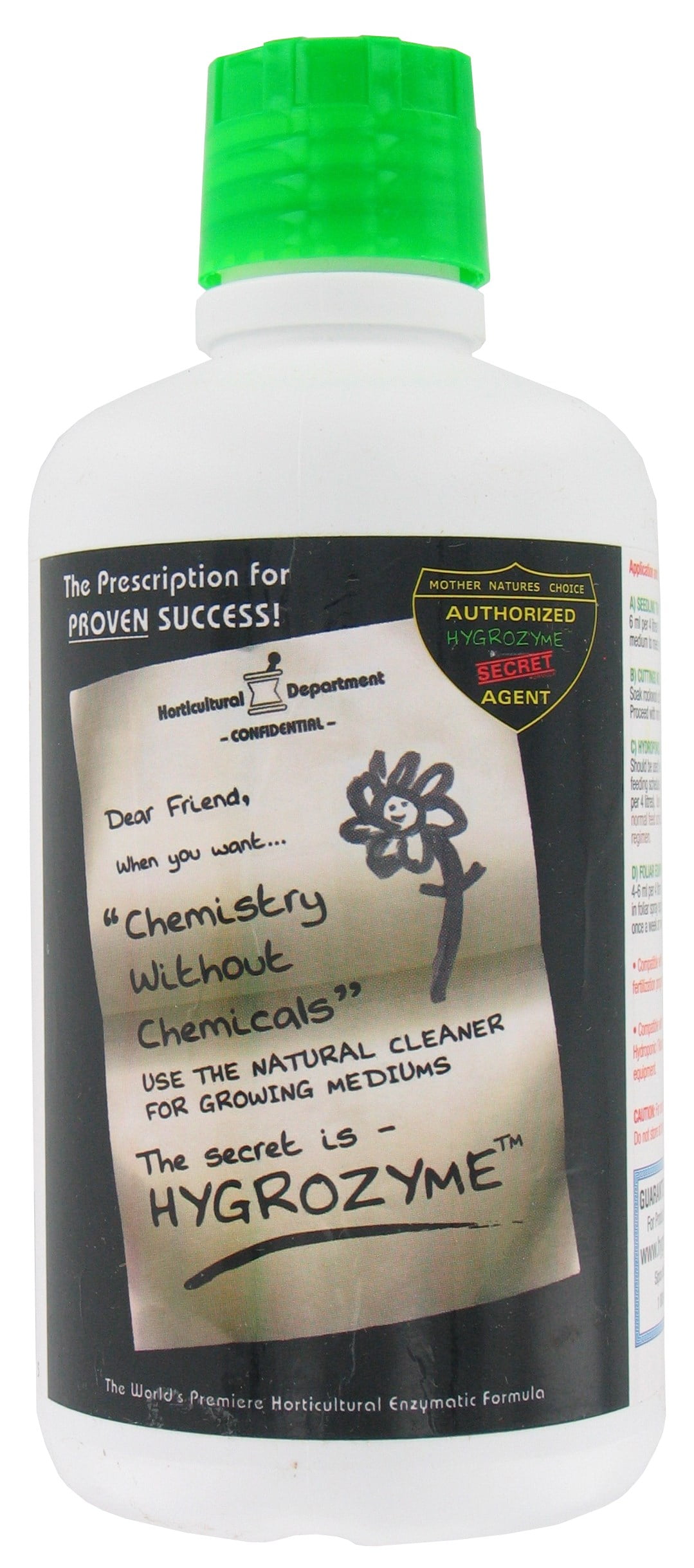 Hydrofarm SIPHYGRO1L 1 Liter Hygrozyme™ - Walmart.com