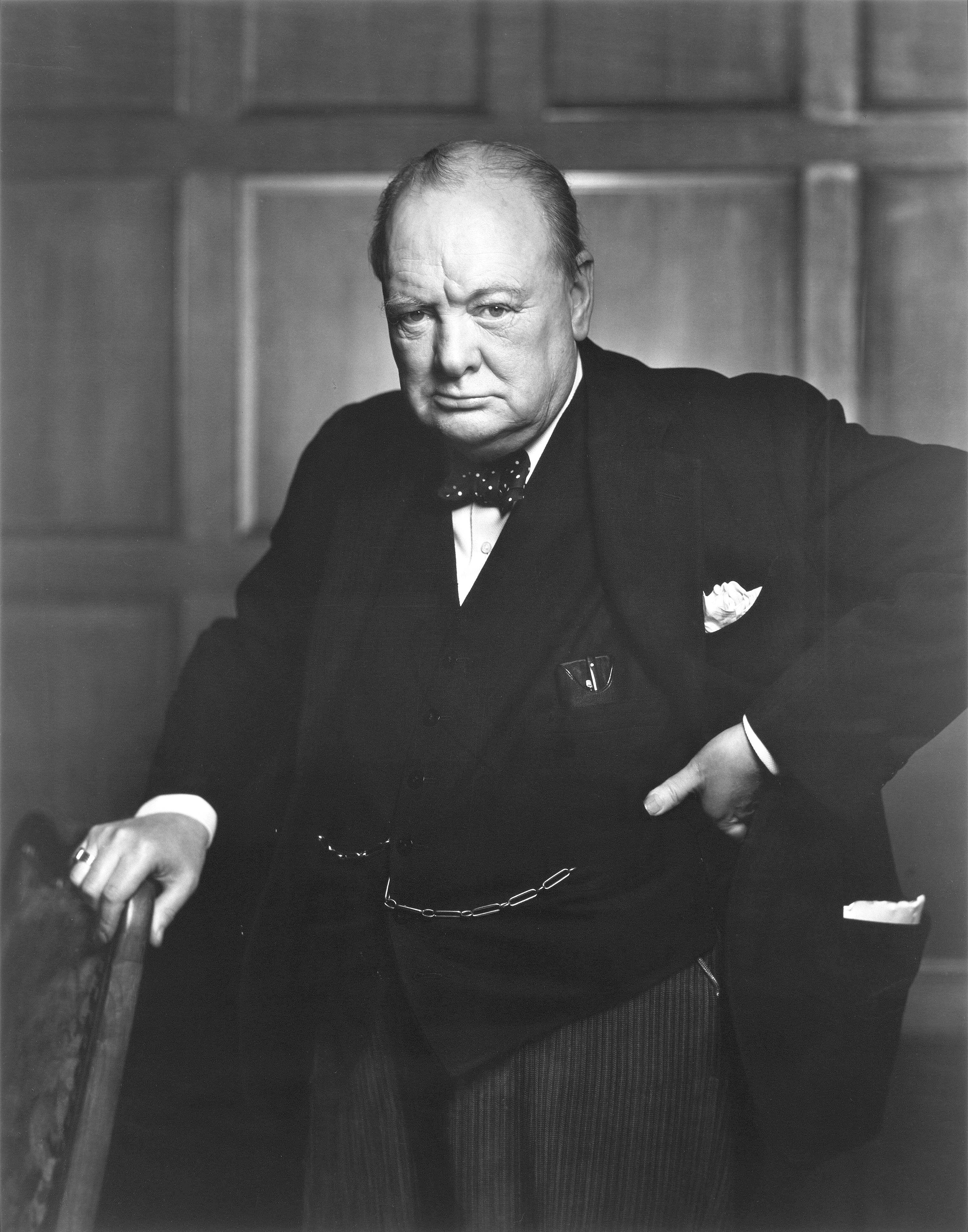 Sir Winston Churchill Uk Prime Minister Poster Picture Photo Print ...