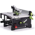 SIROCCO Dustless Table Saws for Jobesites, 10" Cutting Blade 98.5% Dust ...