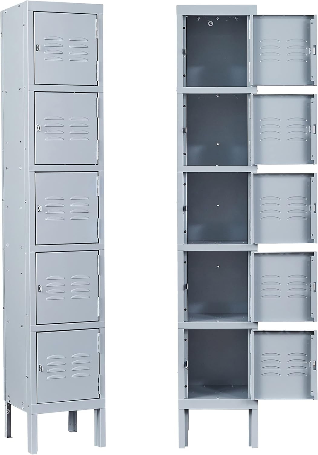 SISESOL Metal Locker for School,Metal Storage Lockers for Employees ...