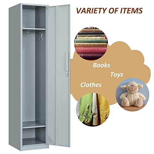 SISESOL Metal Lockers for Employees Steel Locker Large School Locker ...