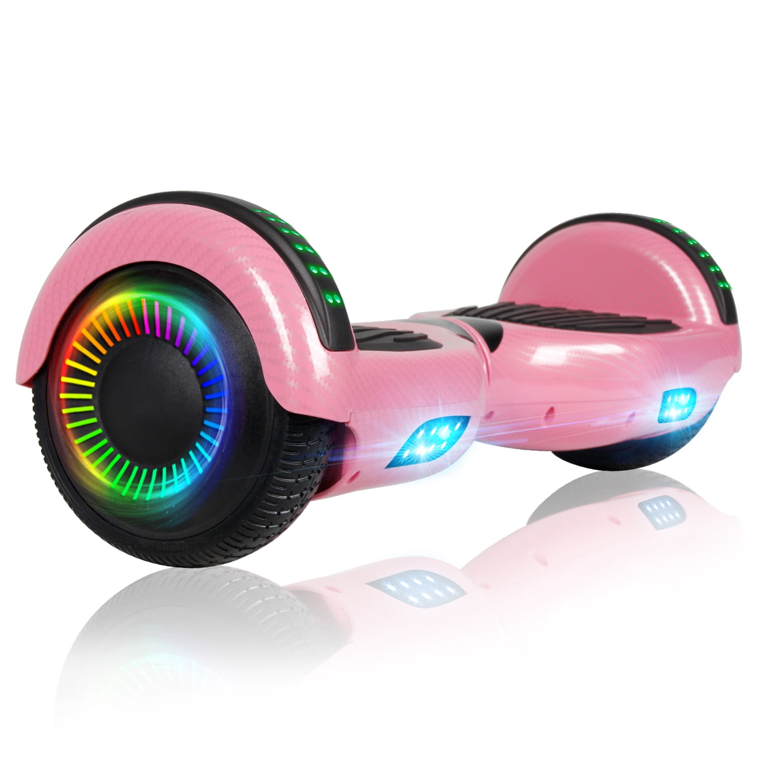 LIEAGLE 6.5" Two-Wheel Self Balancing Hoverboard with Bluetooth and LED ...
