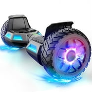 Hover-1 Chrome 7 Mph Hoverboard with LED Lights and Bluetooth Speaker ...